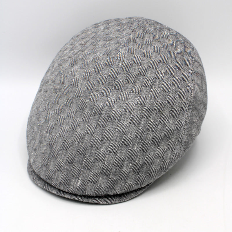 The Freshly Textured Gray Flat Cap by Hologramme Paris – Funktified