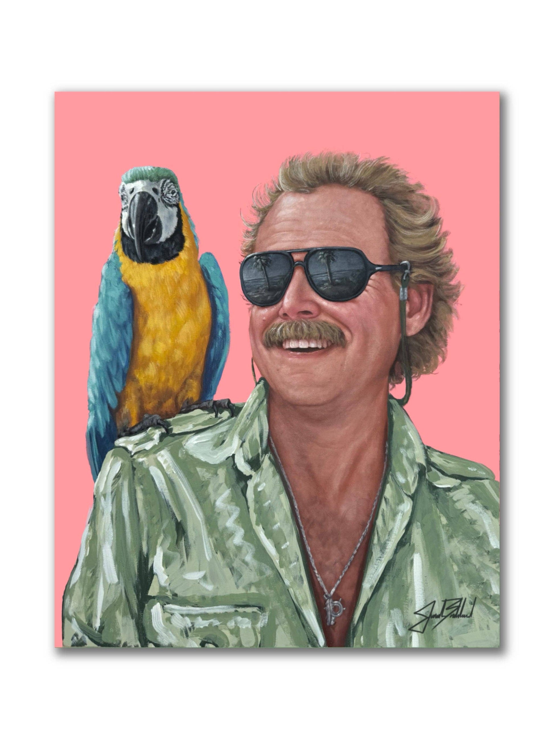 Jimmy Buffet Paper Print 11x14 – Funktified